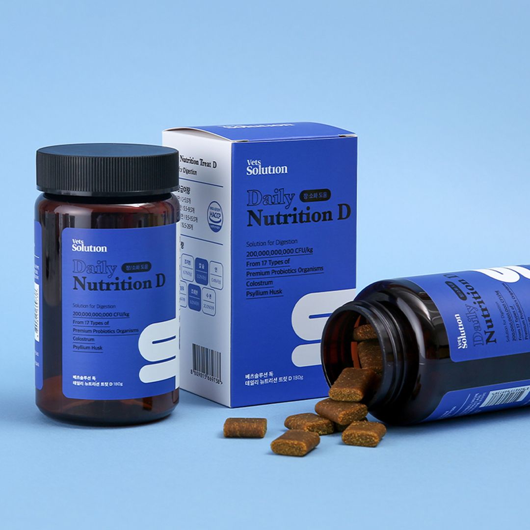 베츠솔루션 독 데일리 뉴트리션 트릿 D 장 180g 강아지 간식 | 반려동물 1등 쇼핑몰 - 펫프렌즈