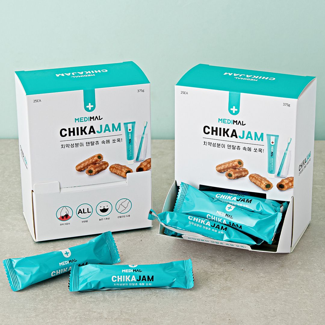 [2개] 메디멀 독 치카잼 관절 대용량 25p 강아지 간식 | 반려동물 1등 쇼핑몰 - 펫프렌즈